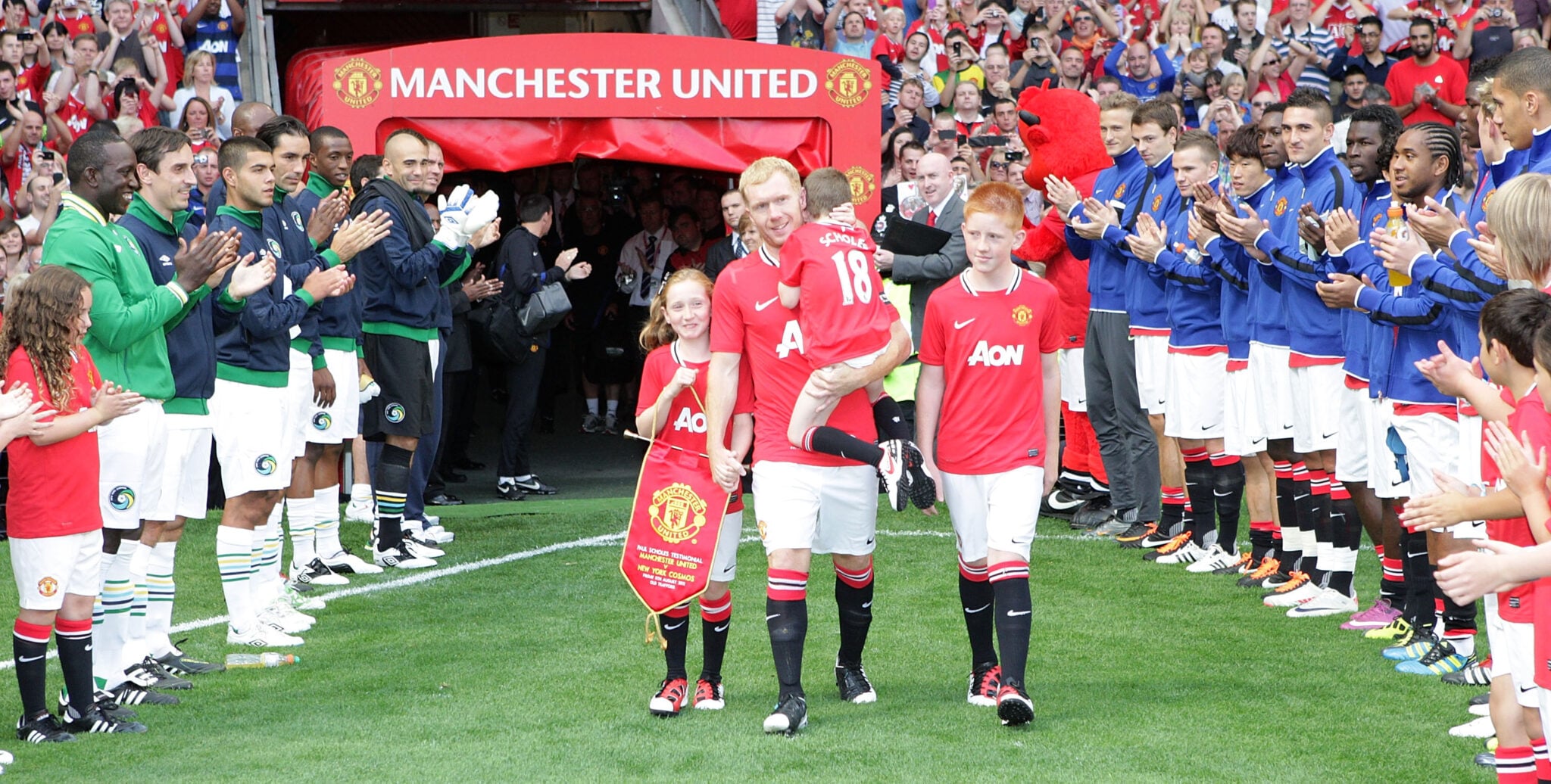 Paul Scholes reveals why son's autism routines ended his TV career