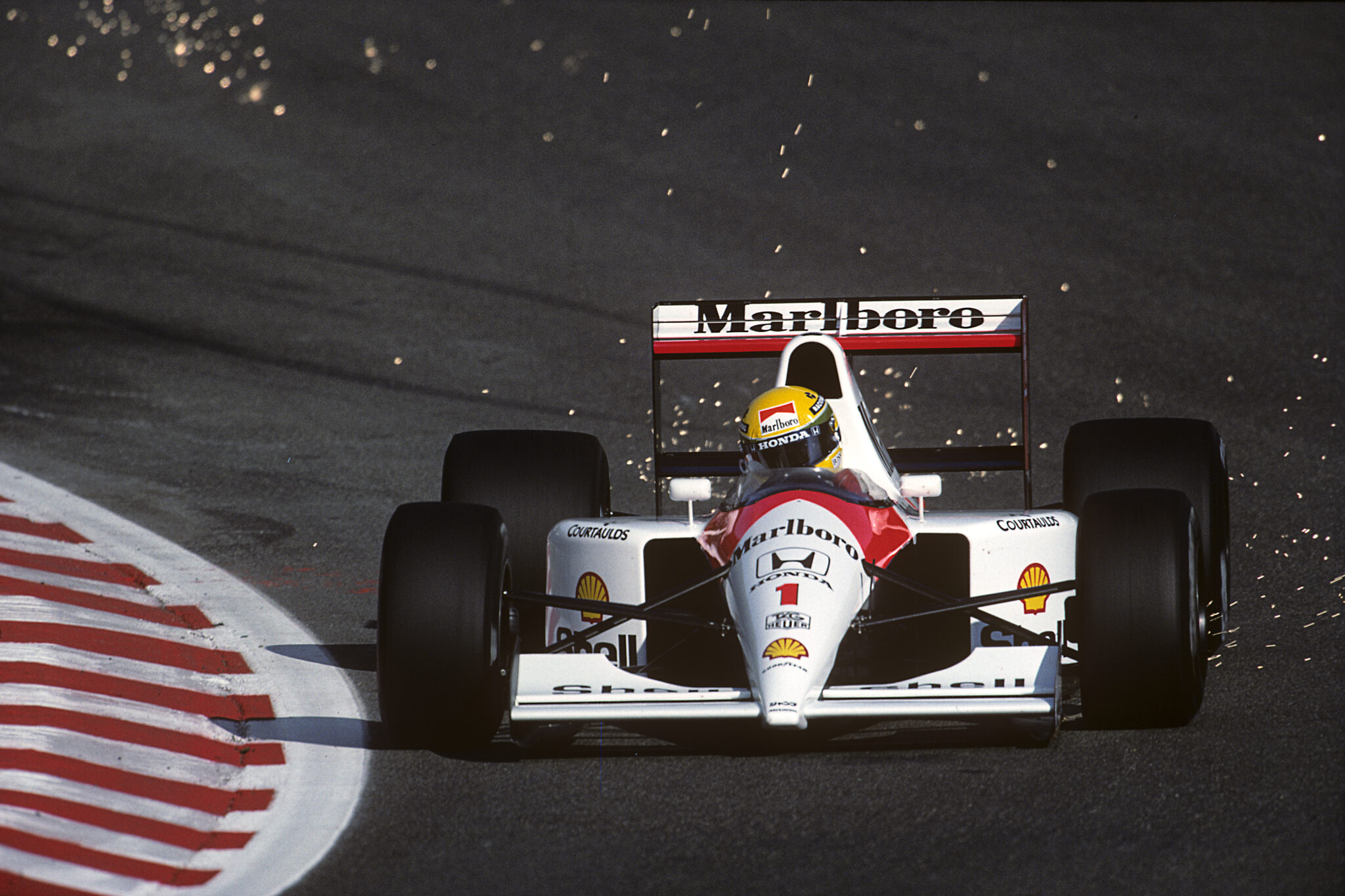Ayrton Senna’s iconic 1991 McLaren set to fetch £9m at auction