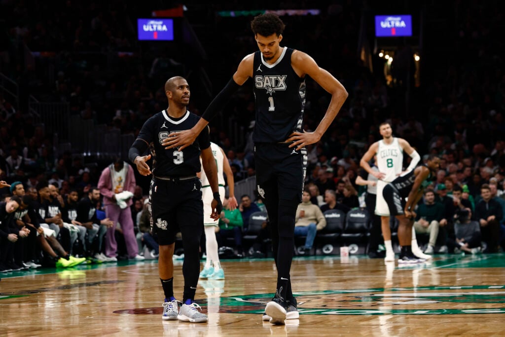 NBA fans decipher what Victor Wembanyama told Chris Paul after LA ...