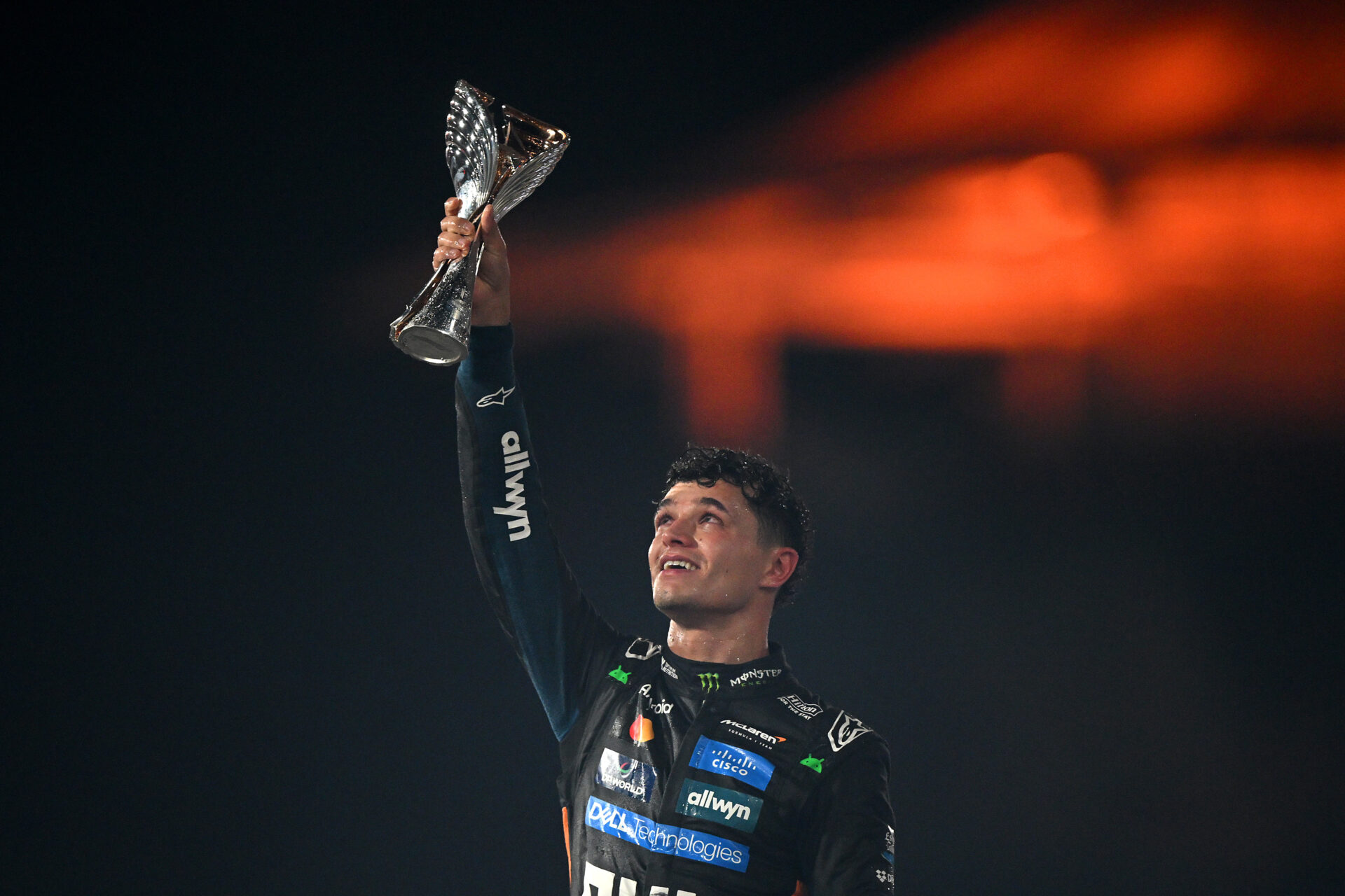 Novak Djokovic and Carlos Alcaraz send messages to Lando Norris on ...