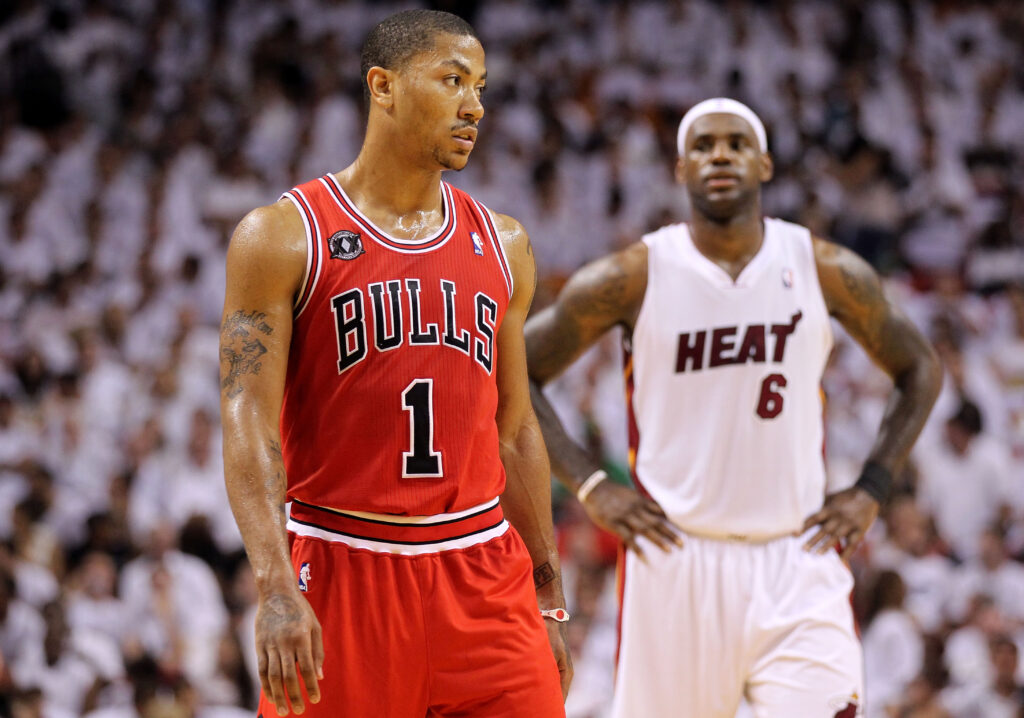Reggie Miller makes bizarre claim about Derrick Rose as a rival of ...