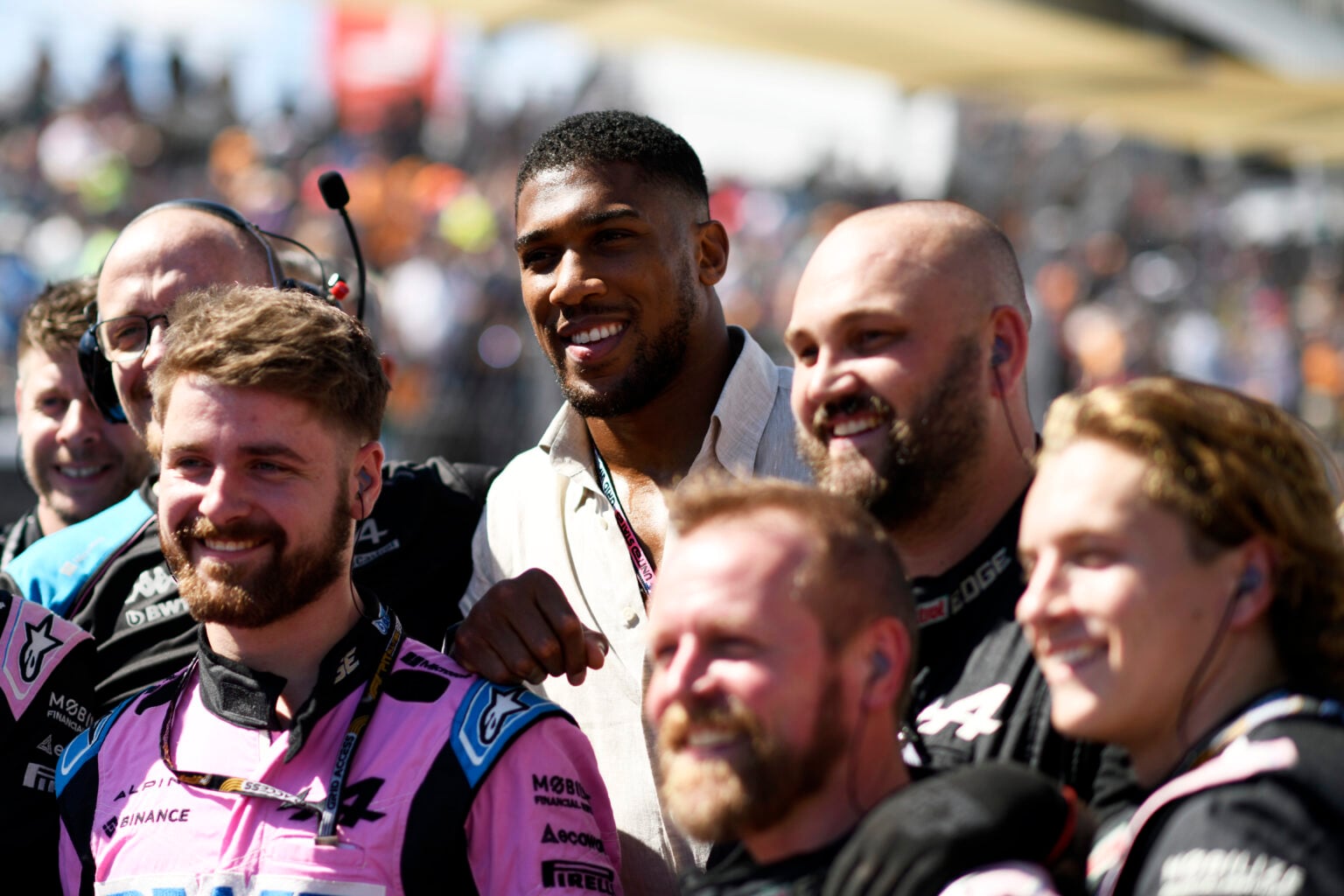 Anthony Joshua once explained why F1 drivers should not train like boxers