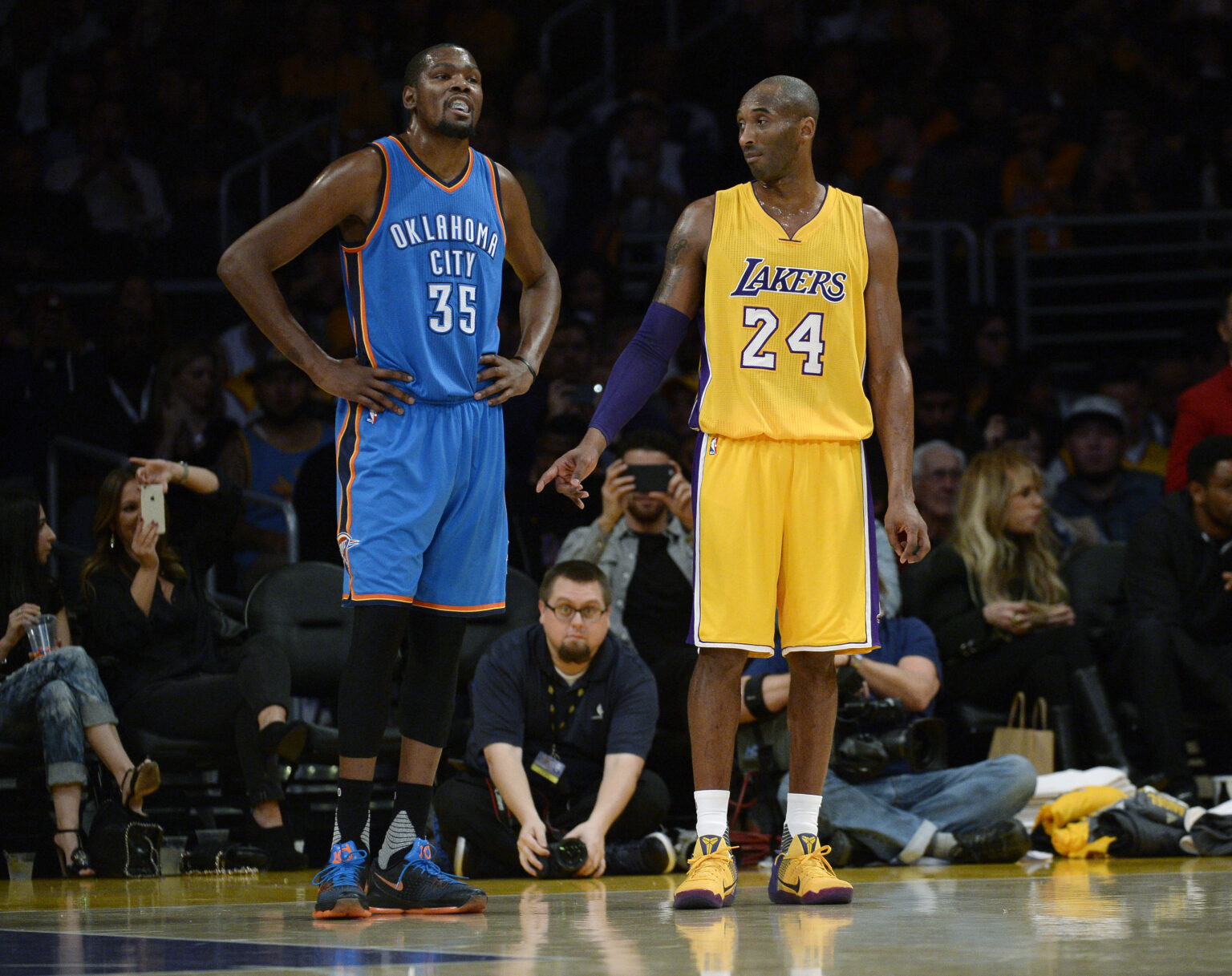 Kobe Bryant had an unexpected impact on Kevin Durant's rocky ...
