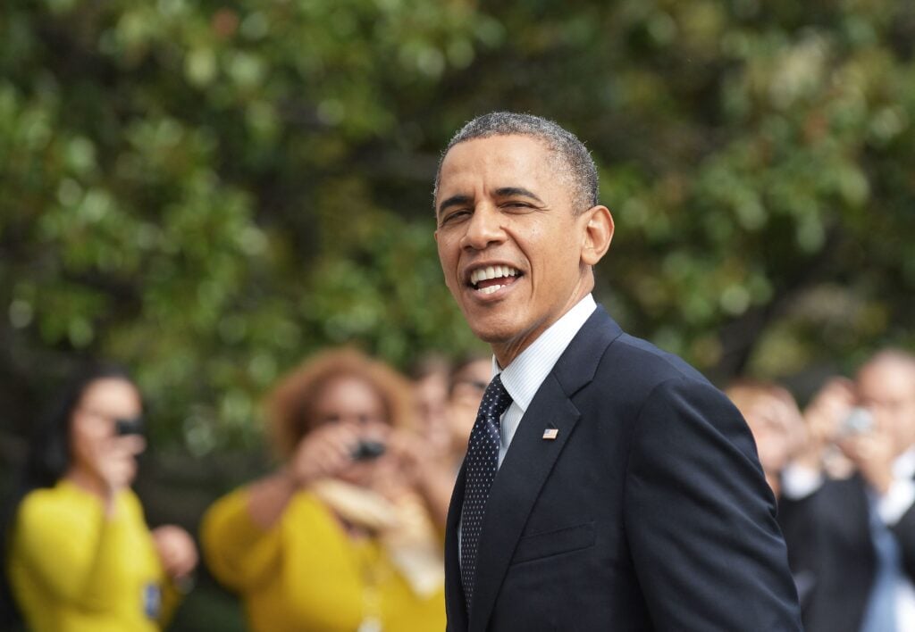 Barack Obama's hilarious trash talk with Anthony Edwards is going viral