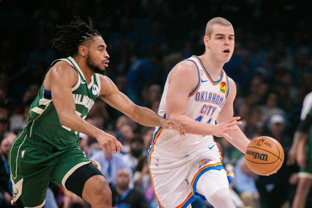 OKC Thunder’s Nikola Topic receives standing ovation during debut after ...