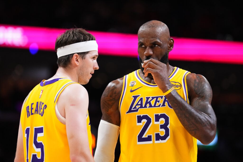 LeBron James gives a reality check to Austin Reaves for going undrafted