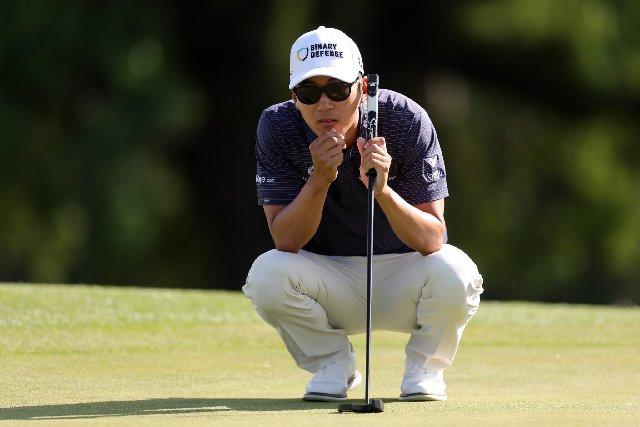 Michael Kim gives insight into the greens at Augusta this year just ...