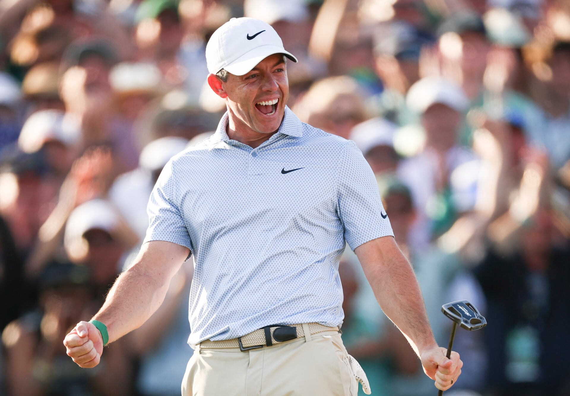 Sir Nick Faldo's immediate reaction after Rory McIlroy wins The Masters ...