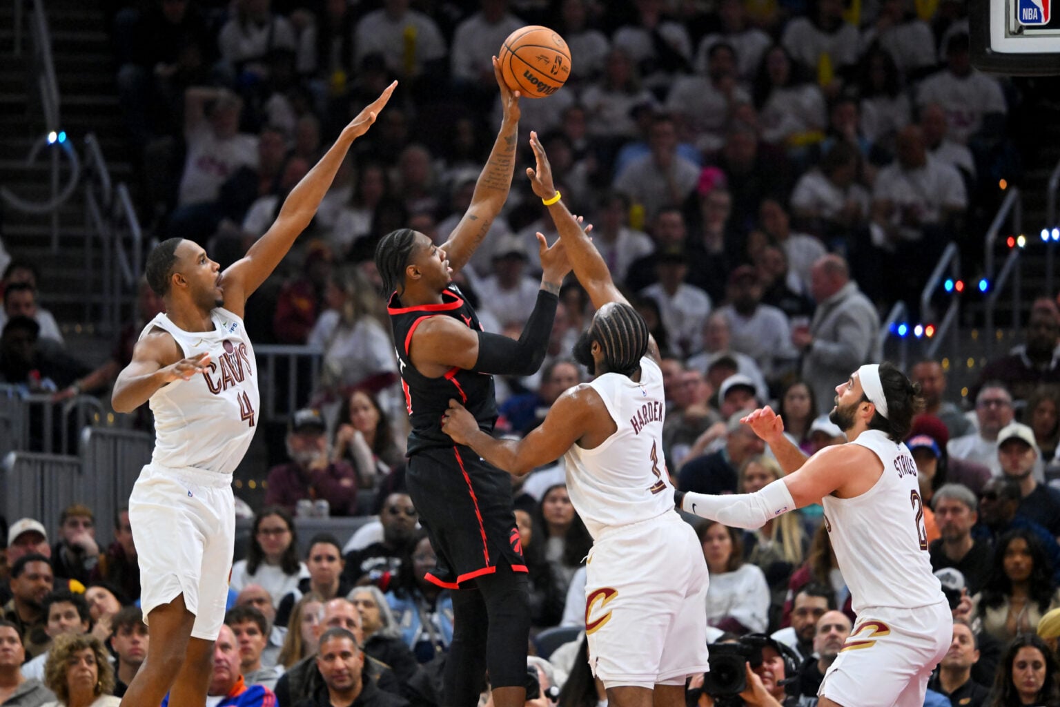 RJ Barrett opens up on James Harden altercation in Cavaliers comeback win