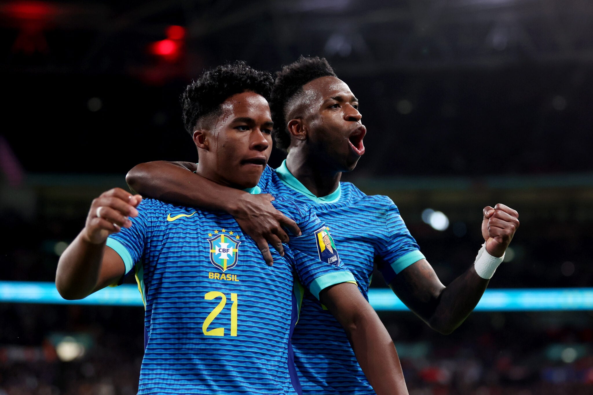 Vinicius Jr. reveals his short message to calm down 'nervous' Endrick ...