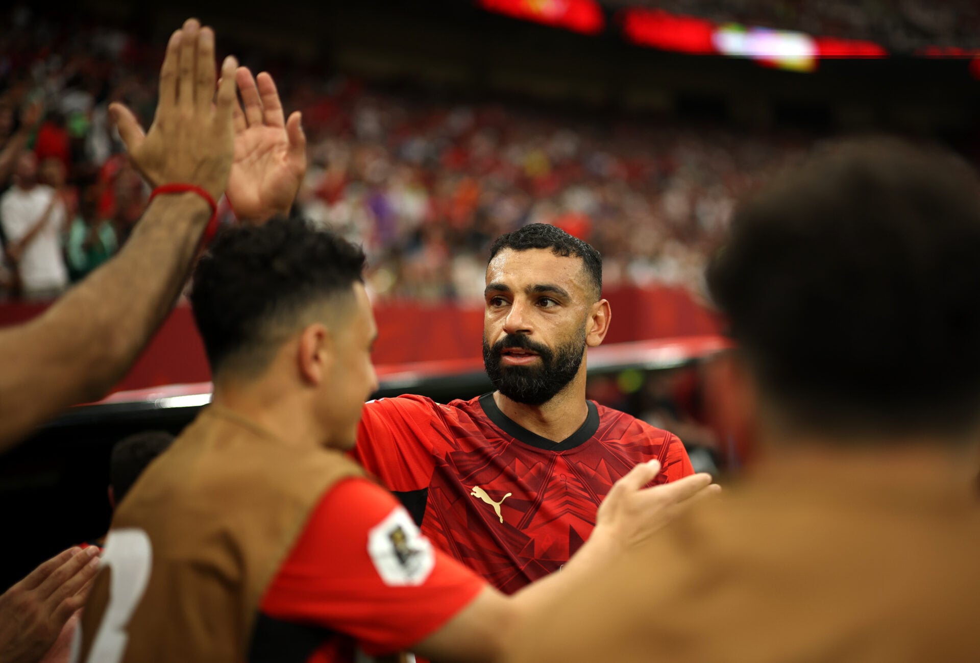 Mo Salah spotted dancing on the streets after Egypt's historic 3-1 win ...