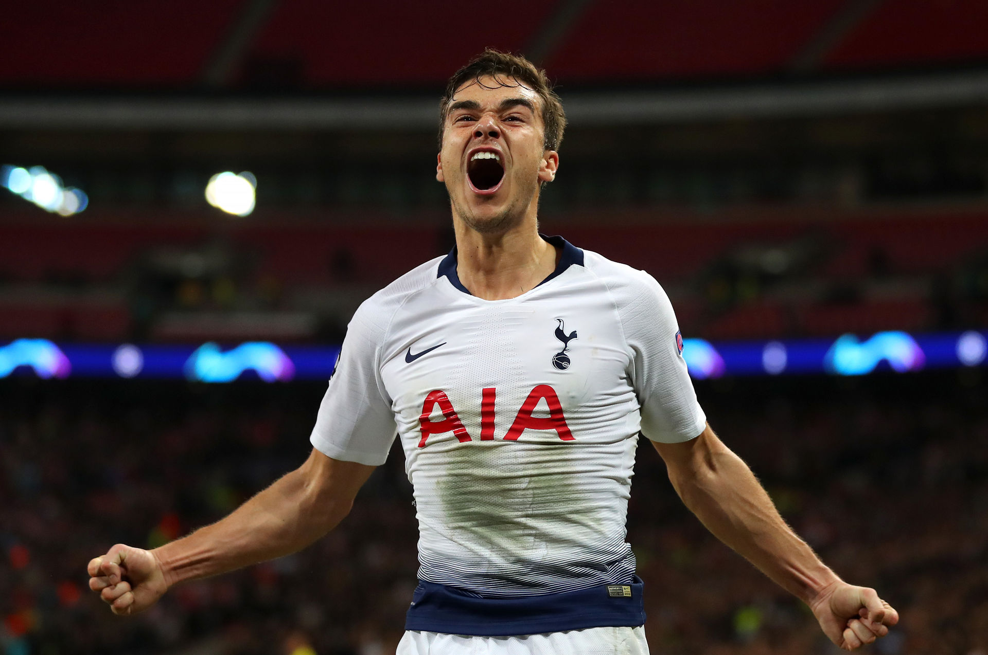 Tottenham Hotspur midfielder Harry Winks made seven key passes vs PSV