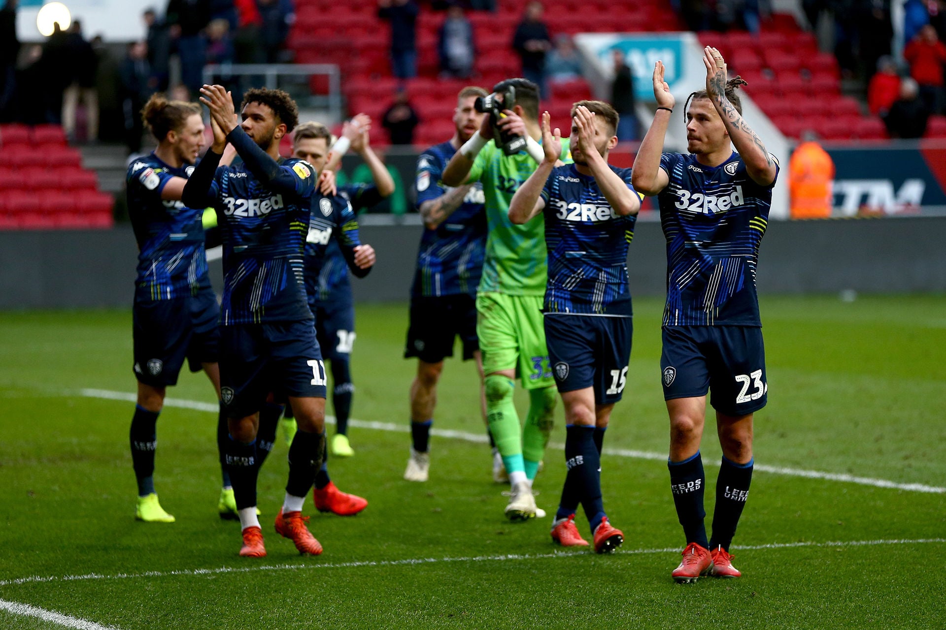 Nigel Martyn and Andy Couzens react to Leeds United win