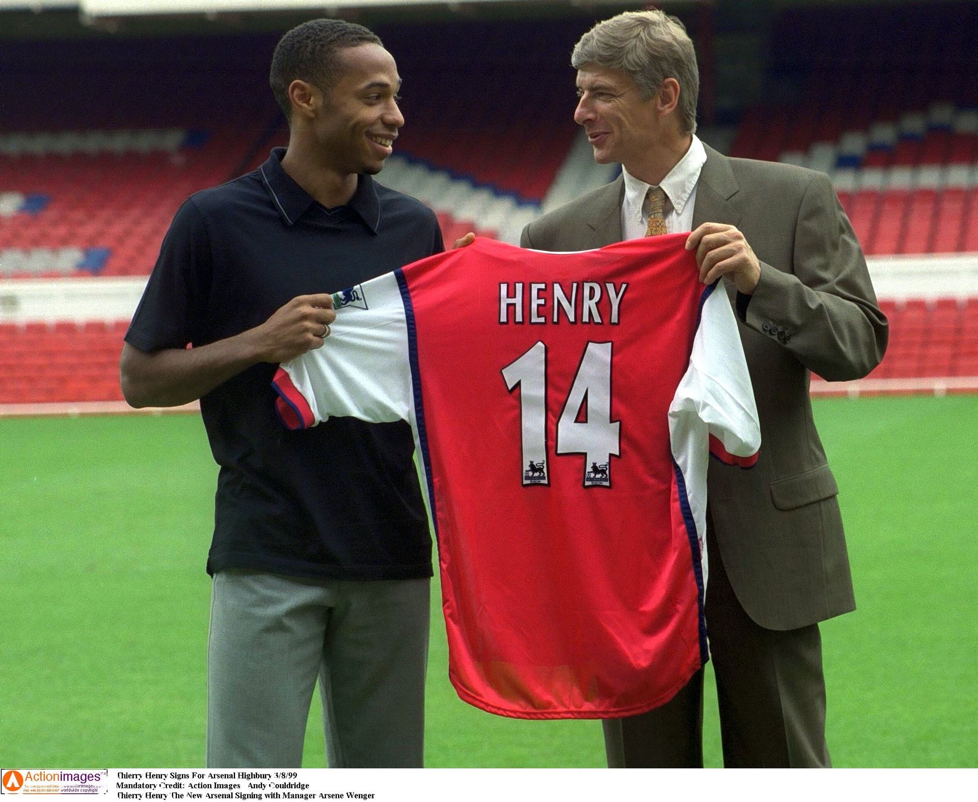 On This Day - 1999 - Thierry Henry signs for Arsenal